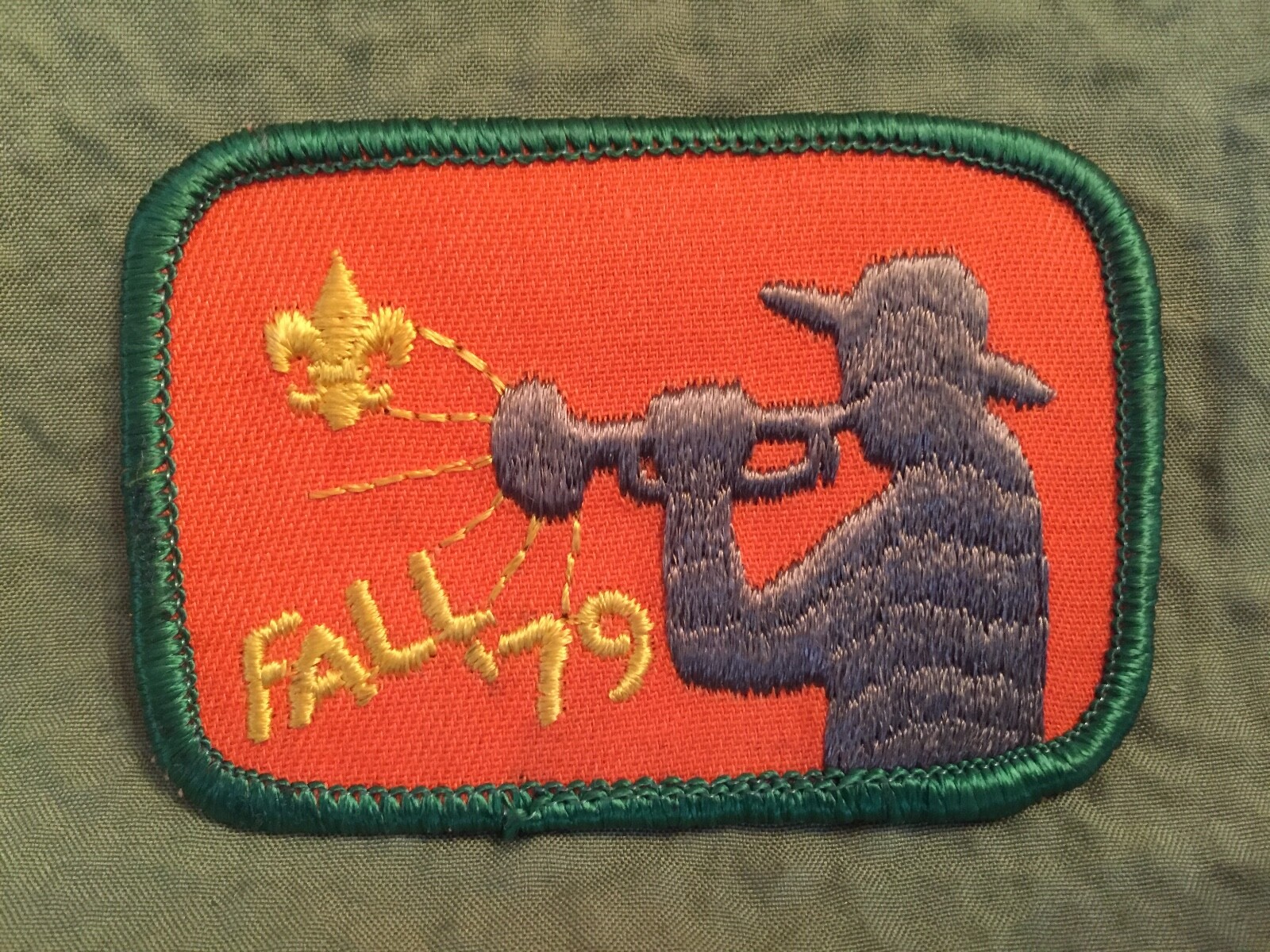 (b60) Boy Scouts - Bugle Call ...... Fall '79. patch | eBay
