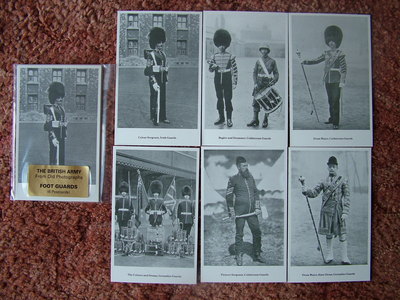 THE BRITISH ARMY - FOOT GUARDS. 6 card set. Mint Condition. | eBay UK