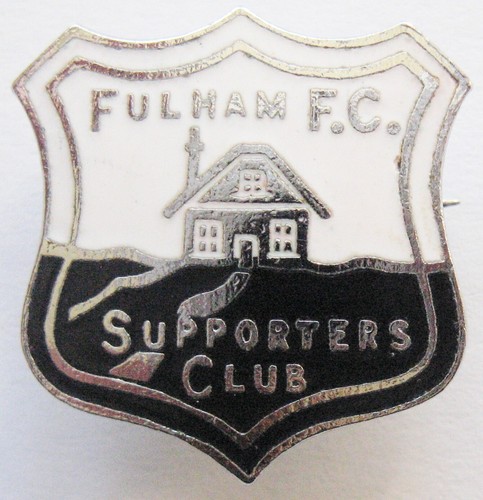 FULHAM - Superb SUPPORTERS CLUB Enamel Football Pin Badge By Premier ...