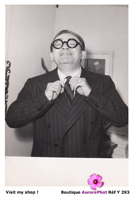 MARCEL ACHARD, ÉCRIVAIN, RÉALISATEUR FRANÇAIS, PHOTO PRESSE circa 1950 ...