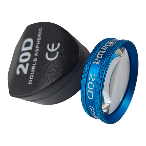 Non Contact BIO Lens 20D For Eye Diagnose USA Free Shipping Blue Color ...