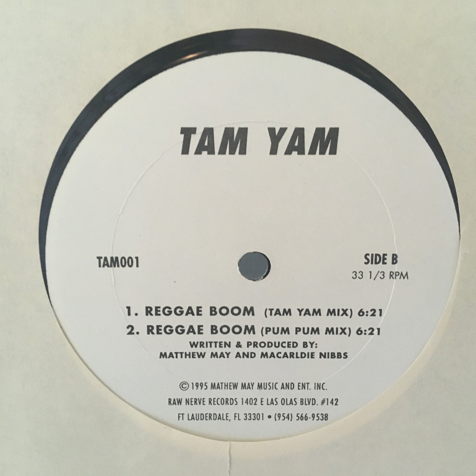 TAM YAM 12" SINGLE , THE REGGAE BOOM | eBay