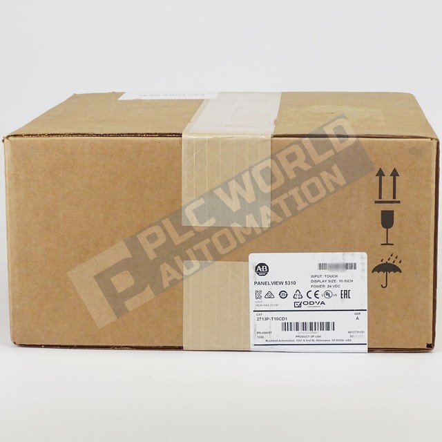 Allen-Bradley PanelView 5310 2713P 10" Wide Display, Branded Panel for ...