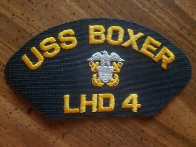 USS BOXER LHD-4, ships patch (Officer) | eBay
