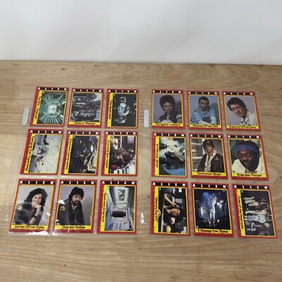1979 Topps ALIEN Trading Card Complete Set Of 84 W/ 22 Stickers ...