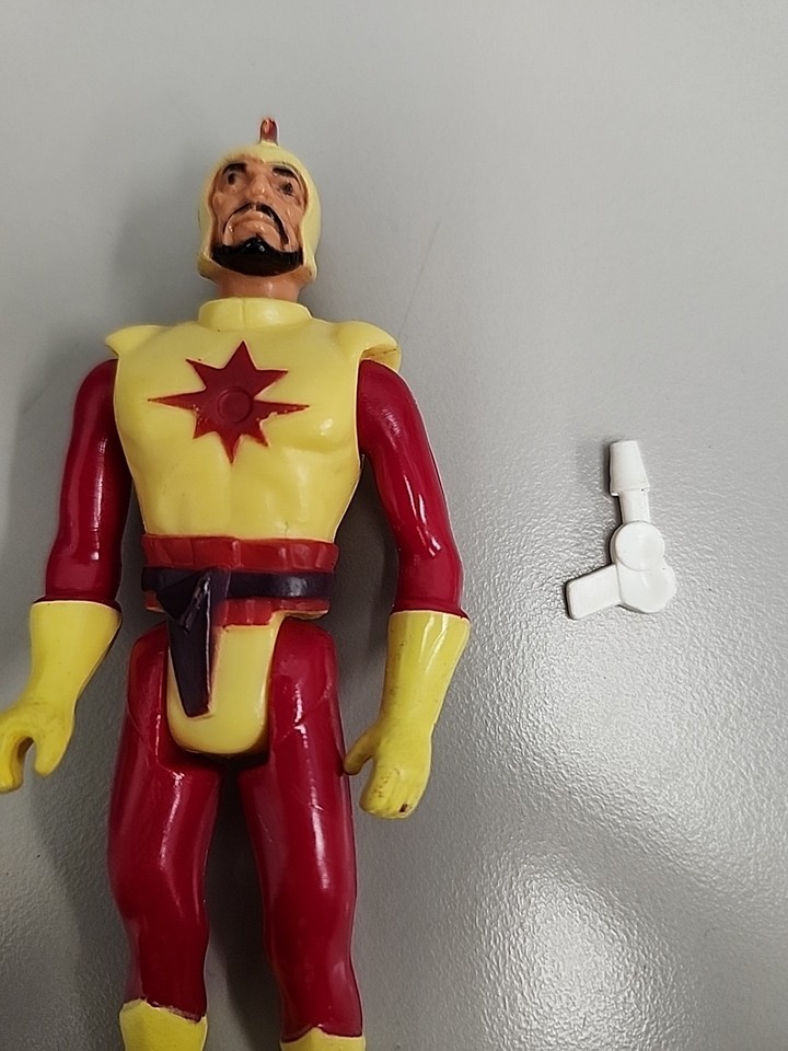 Captain Arak Flash Gordon 1979 Mattel Vintage Action Figure 3.75 Rare W ...