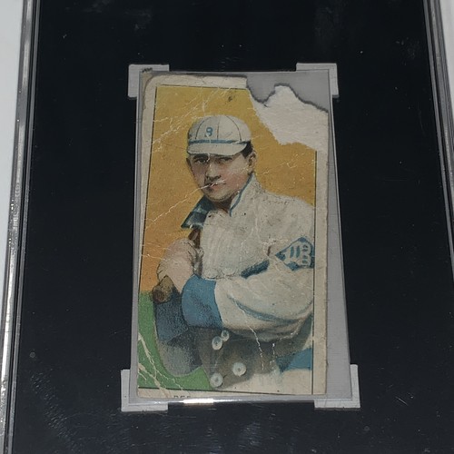 1909 T206 Bill Bergen RC Batting Superbas (Dodgers) VARIATION SGC ...