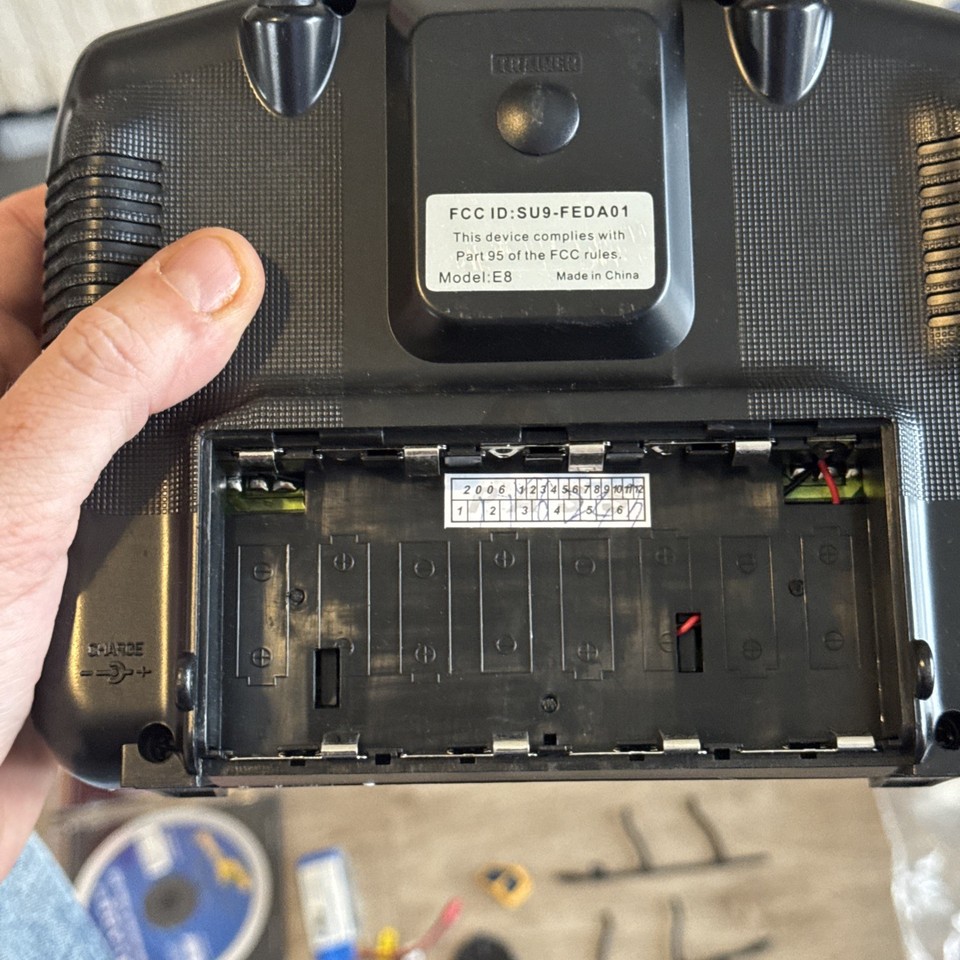 E-Flight Blade Cx RC Helicopter 4 Channel Ppm Transmitter Remote + Box ...