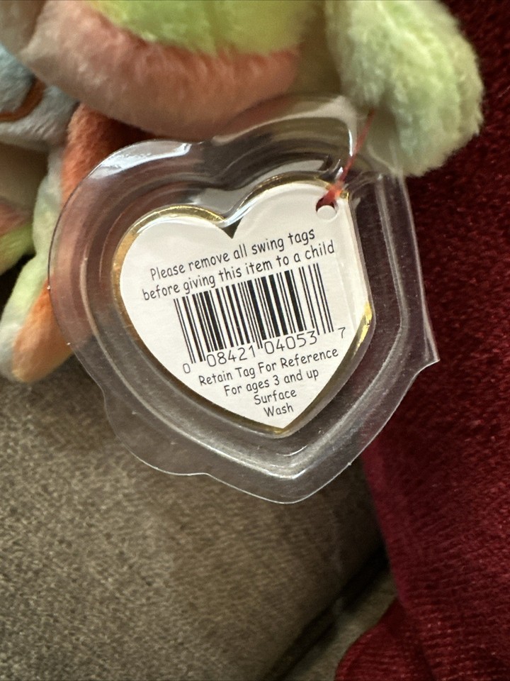 Ty Beanie Baby: Peace Bear 1996 - Multicolor | eBay