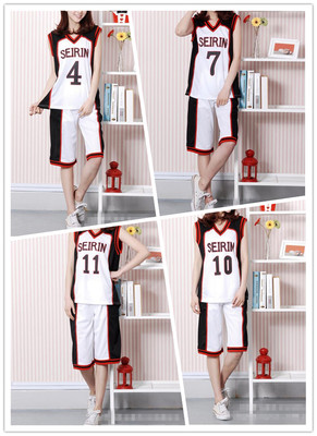 Kuroko no Basuke SEIRIN Cosplay Basketball Takao Kazunari Kagami Taiga ...