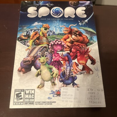 Spore Win Mac DVD-ROM Software Video Game | eBay
