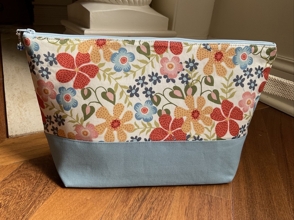 Large Knitting Crochet Needlework Project Bag | eBay