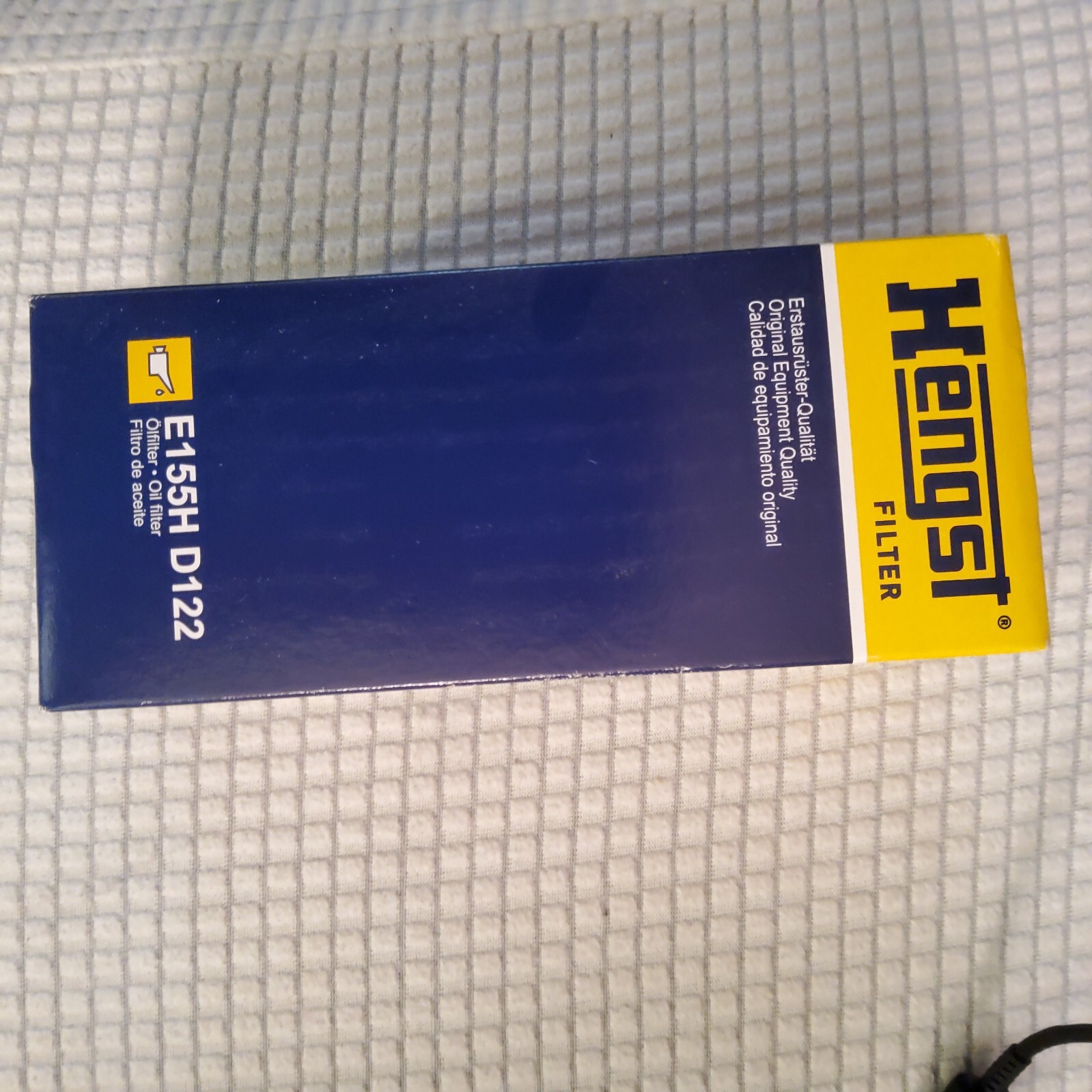 Engine Oil Filter HENGST E155H01 D122 for sale online | eBay