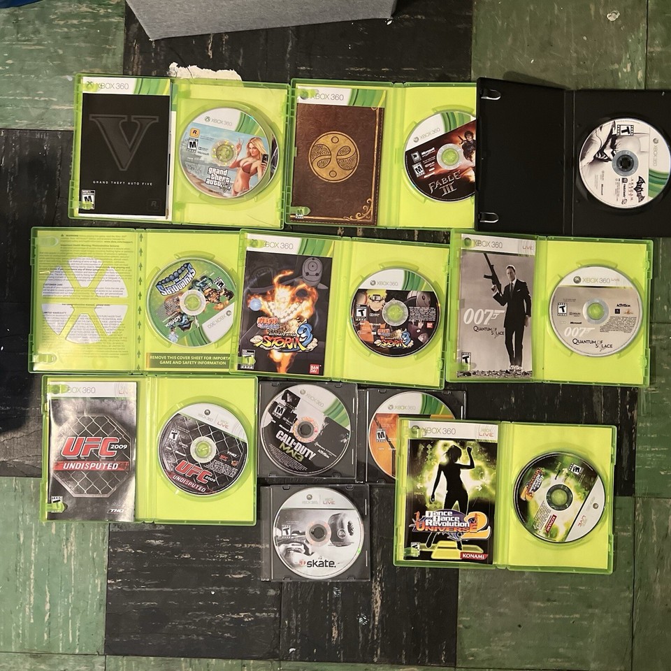 Microsoft Xbox 360 Games Lot (11 Games) Tested Clean Mint VGC | eBay