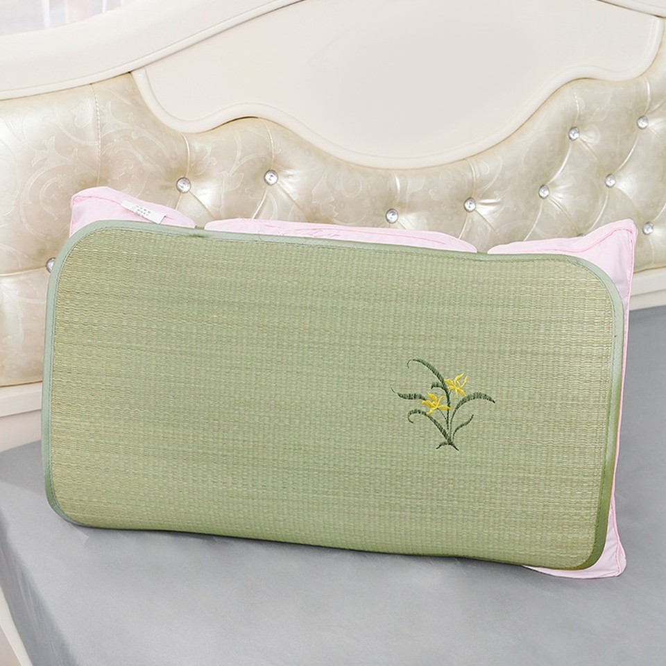 Straw Mat Throw Pillow Cover summer Cushion Cover Pillow Case Pillow ...