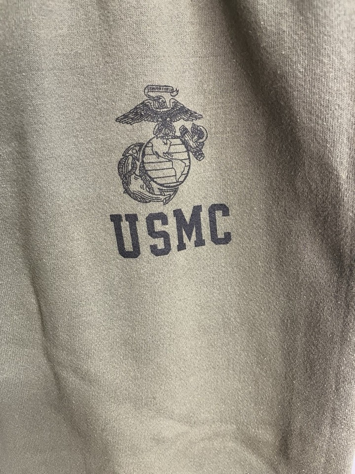 Marine Corps Approved Olive Green Sweatpants~XL~USMC Logo~Soffe Brand ...