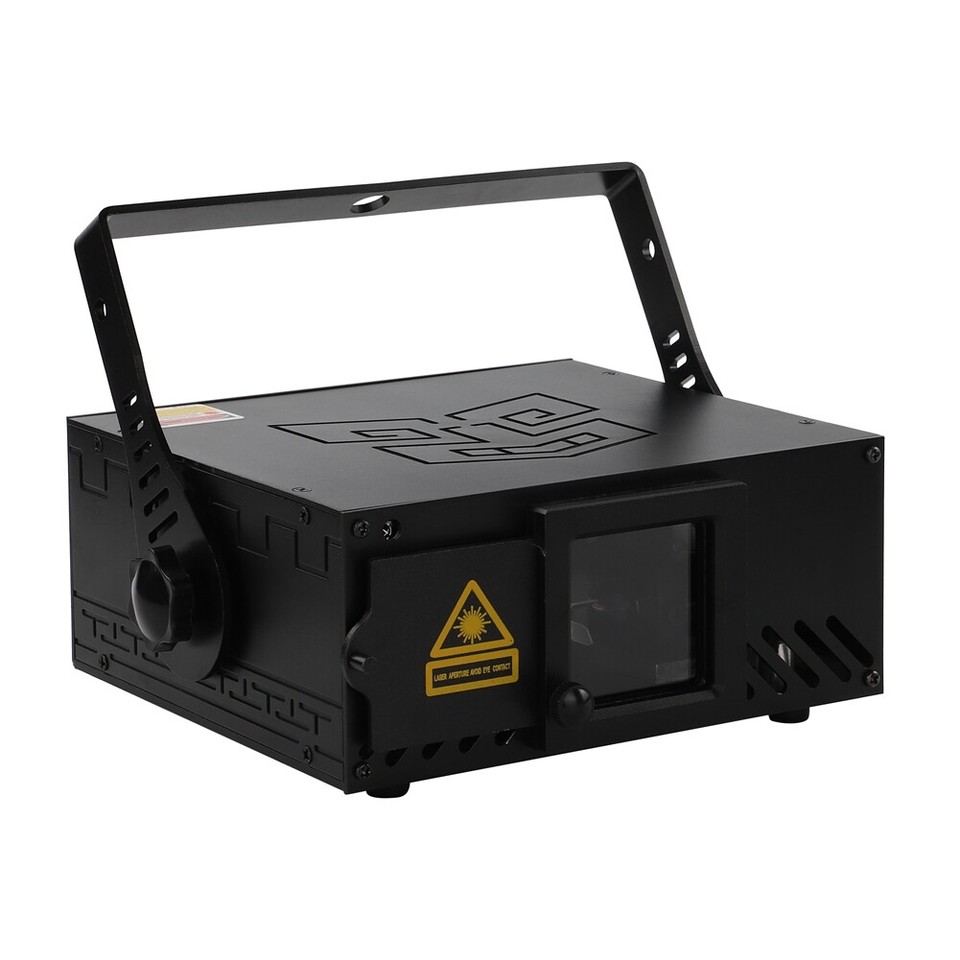 20W RGB Animation Laser Stage Lights Programmable Disco Laser DJ Light ...