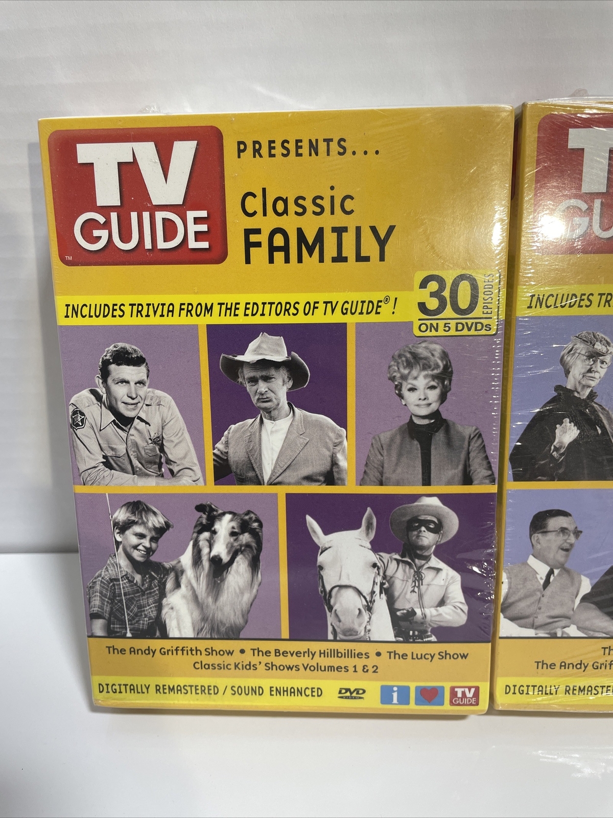 TV Guide Classic TV Favorites & Classic Family Box Set, 60 Episodes on ...