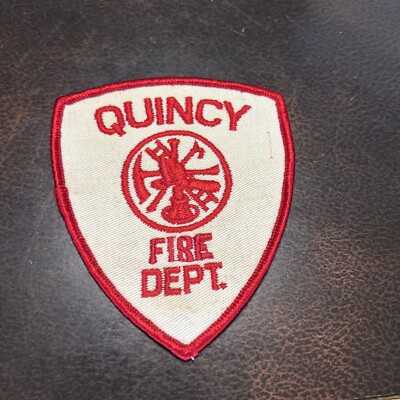 Vintage / Obsolete Massachusetts Fire Department Patch Quincy | eBay