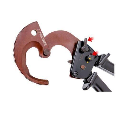 Ratchet Cable Scissors Manual Cable Cutter for 300MM2 Copper and ...