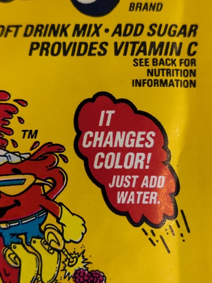 RARE Vintage 1990's Kool Aid Super Fruity INCREDIBERRY Soft Drink Mix ...