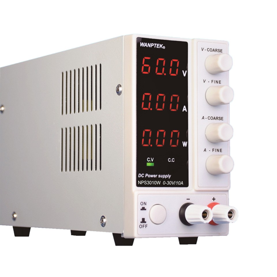 Variable Regulated Benchtop Power Source Lab DC Power Supply Digital ...