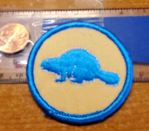 BSA PATROL MEDALLION PATCH - Beaver - 1972-1989 (plastic backing) | eBay