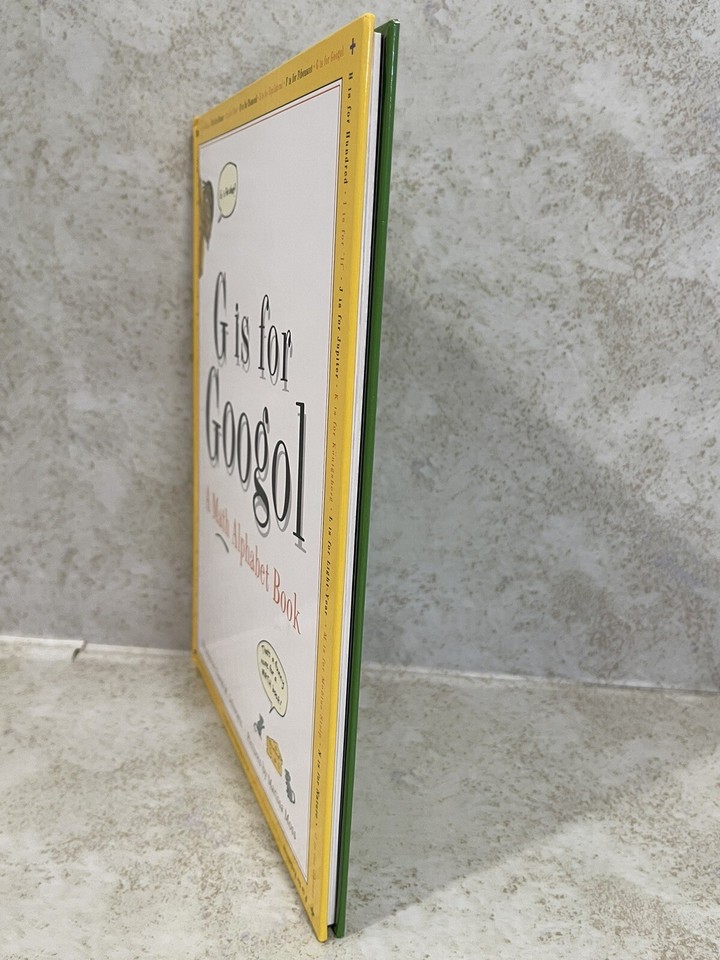 G is for Googol: A Math Alphabet Book by David M. Schwartz Hardcover | eBay