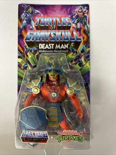 Turtles of Grayskull Beast Man Undercover Henchman TMNT MOTU MOC New ...