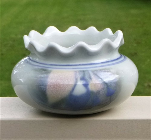 Vintage Australian Pottery Fluted Open Top Potpourri Bowl *Bessemer by ...