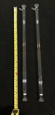 Lab Glass Chromatography Column with Vacuum & Suction Fritted Filter ...