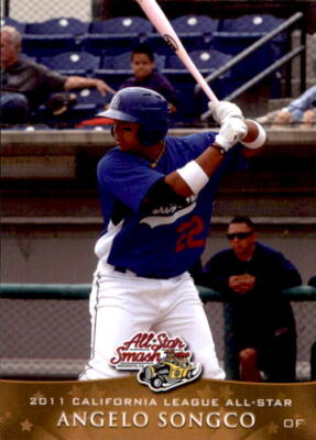 2011 California League All-Stars Grandstand #20 Angelo Songco Granada ...