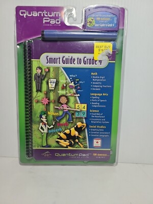 Quantum Pad Smart Guide To 4th Grade LeapPad Book Game New | eBay