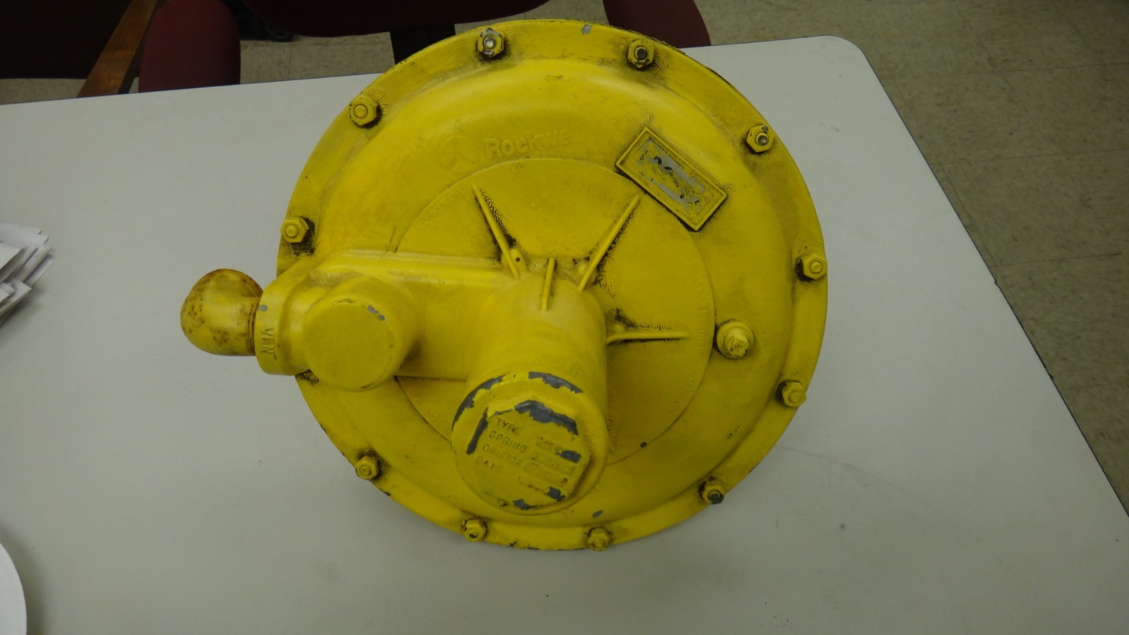 Rockwell 122-12 1.5" Gas Pressure Regulator | eBay