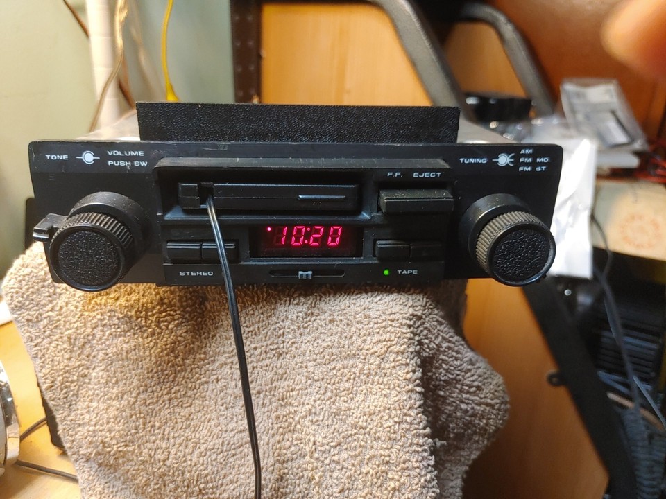 Old School 70s NuSound Car Stereo JCS720 Cassette Audio Deck Vintage ...