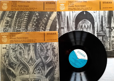 12 LP LOT Gunter Ramin, Gewandhaus, Thomaner: Bach- Complete Cantatas ...