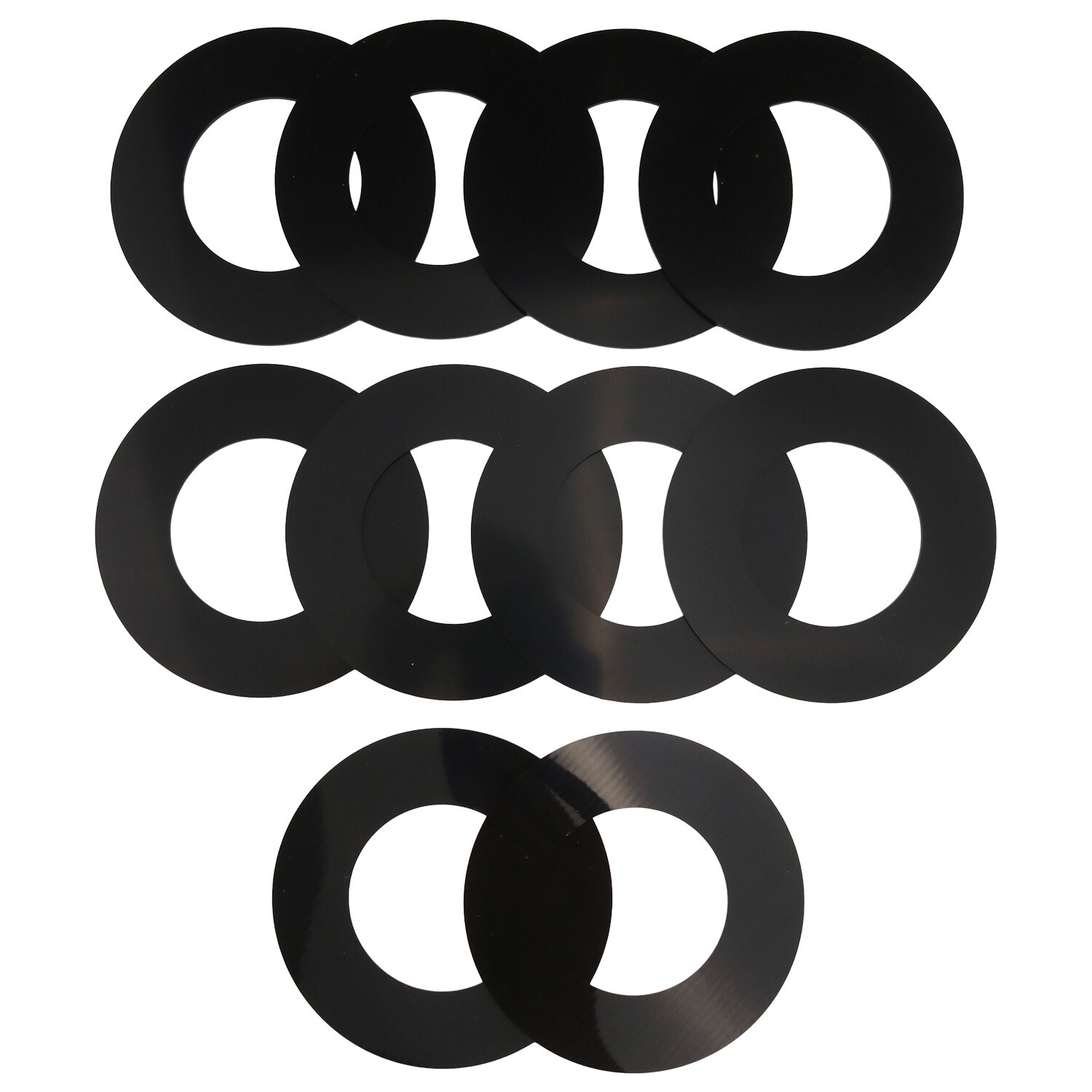45mm Bucket Pin Shim Kit for Excavator And Skid Steer Cat Bobcat Deere ...