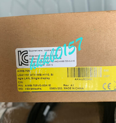 AIMB-705VG-00A Advantech Industrial Control Motherboard FedEx/DHL Brand new | eBay