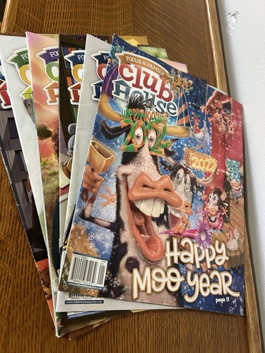 Focus on the Family Clubhouse Magazines Lot of 6 May 2021 + Jan-May ...