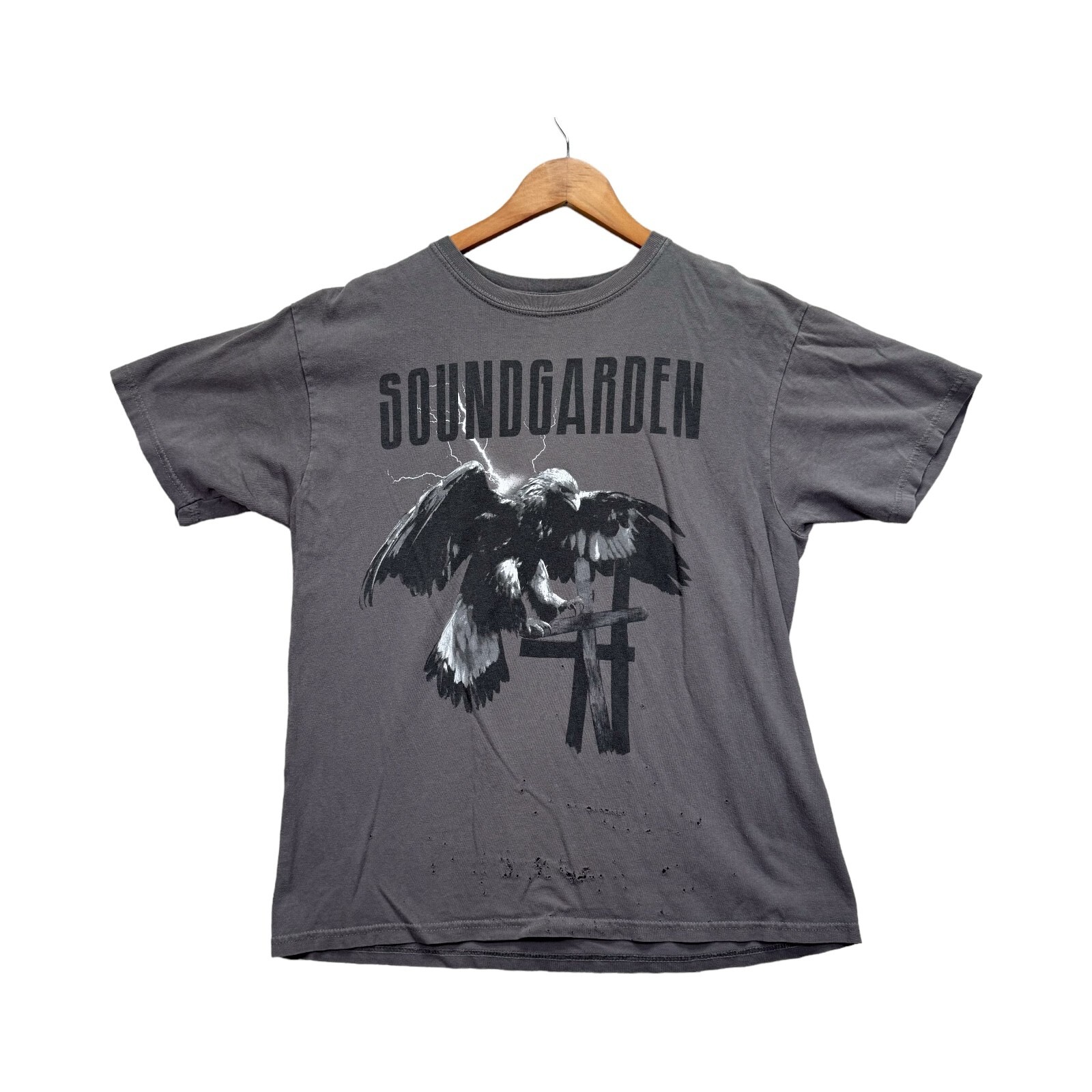 Vintage SoundGarden Shirt Gray 90s Grunge Rock Band T… - Gem