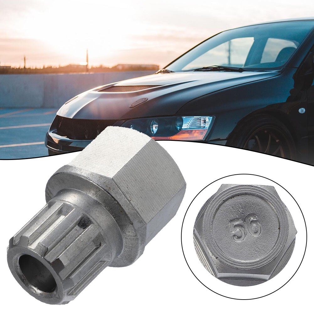 For Passat For Golf Wheel Lock Lug Nut Anti Theft 56 Teeth Square Shape ...