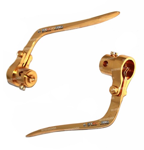 1" Handlebar Inverted Clutch & Brake Lever Set For Norton Triumph BSA ...