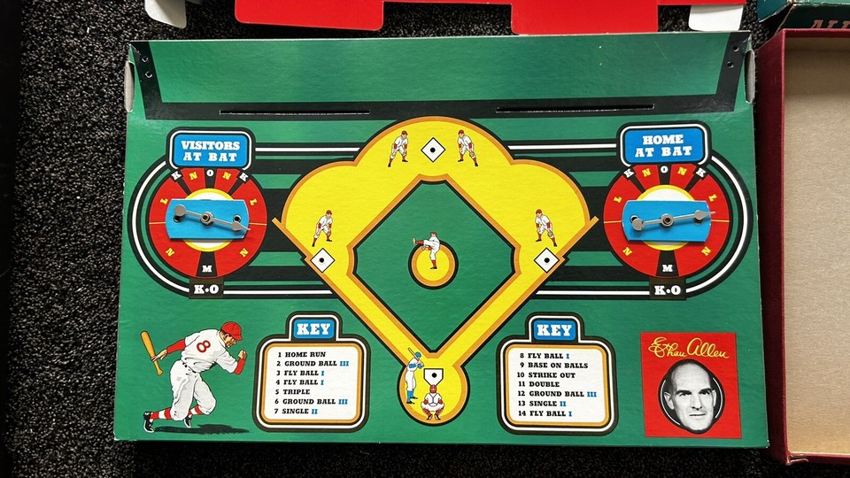 Vintage CADACO All-Star Baseball Board Game 183 1962 | eBay