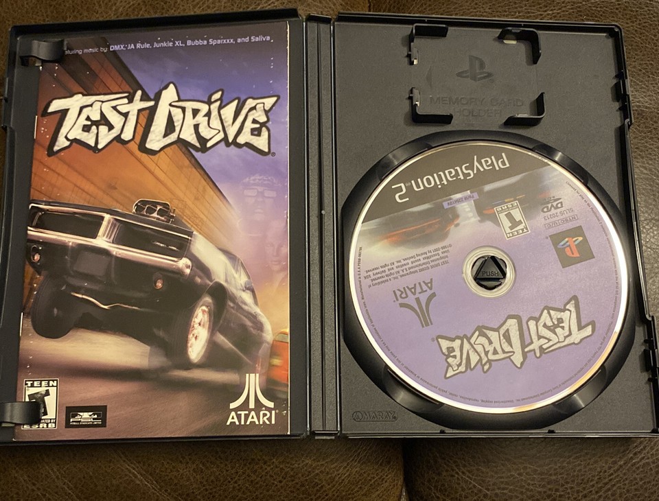 PS2 - Test Drive - CIB w/Manual - Black Label, Complete, Tested ...