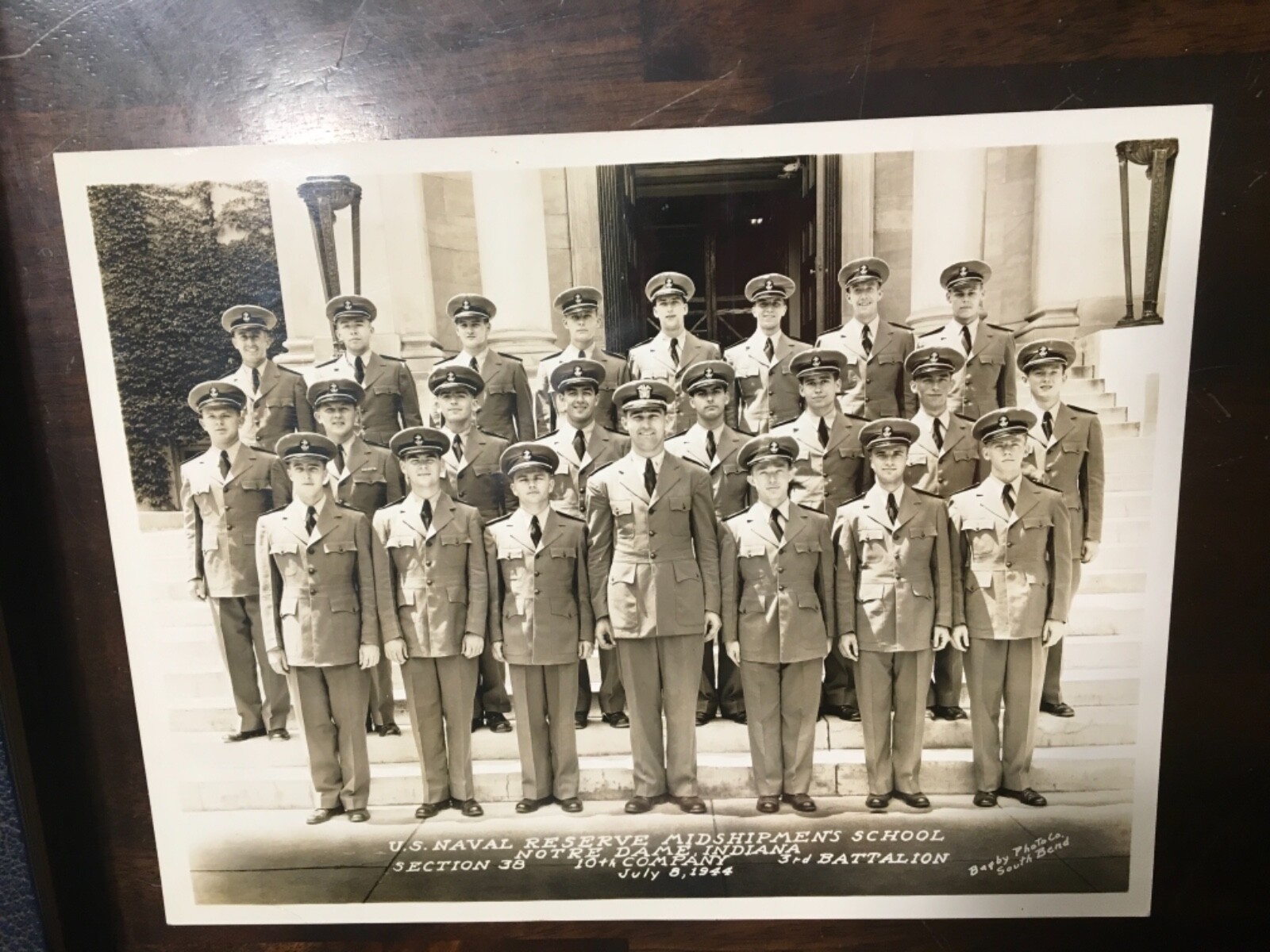 WWII 1944 Capstan US Navy Military Reserve Midshipmen School Yearbook ...