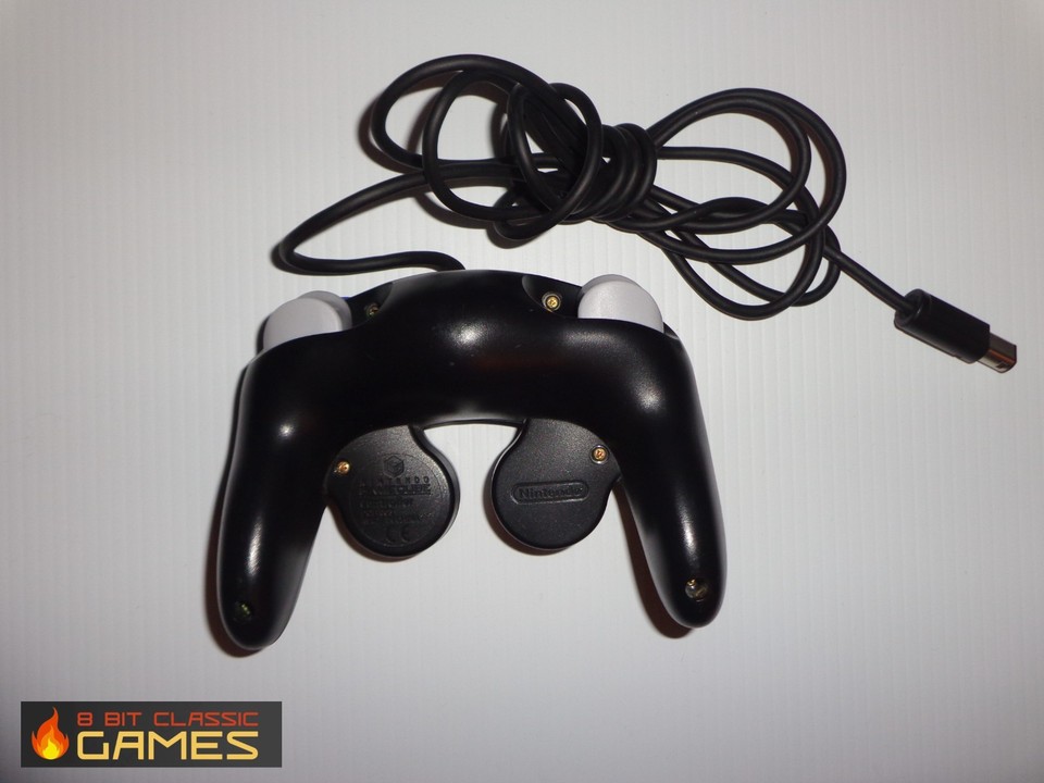 Official Nintendo Black Gamecube Controller - FAST SHIPPING! 73a | eBay