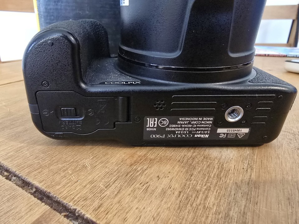 Nikon Coolpix P900 16MP Digital Camera, 24-2000mm Equivalent Zoom Lens ...