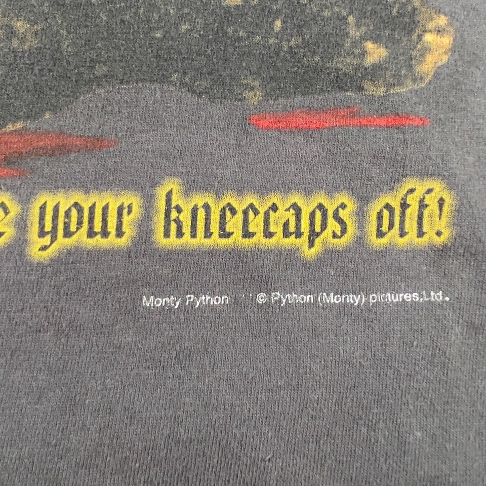 Vintage Monty Python Flesh Wound T Shirt Vintage Size XL 2001 | eBay