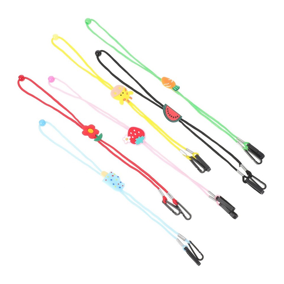 6 Pcs Mask Cord Straps Adjustable Length Lanyard Anti-lost Chain | eBay ...