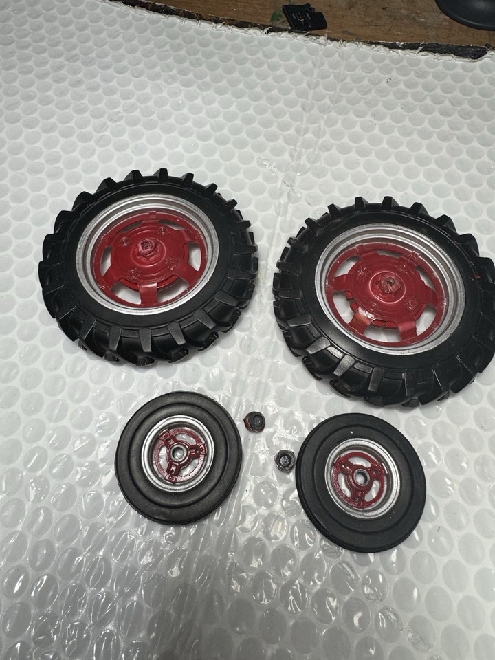 Farmall International 1/16 Front back Wheels custom precision toy a b c ...